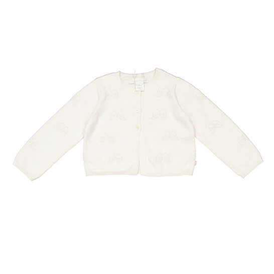 Marie Chantal Infant Pointelle Angel Wing Cardigan, Size 24M NB5800G ...
