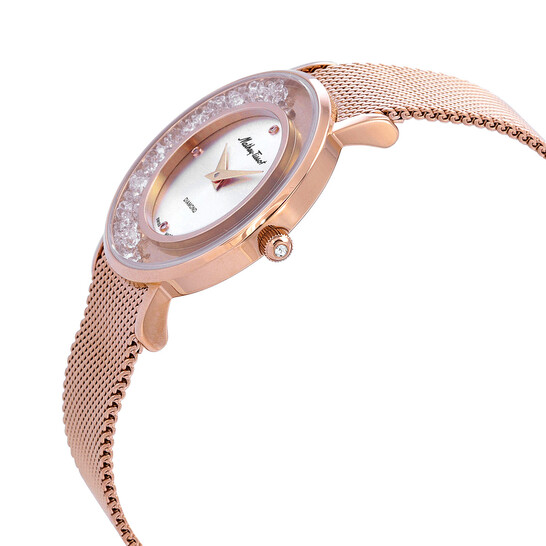 Mathey-Tissot Electra Quartz Diamond Silver Dial Ladies Watch D983SPI ...