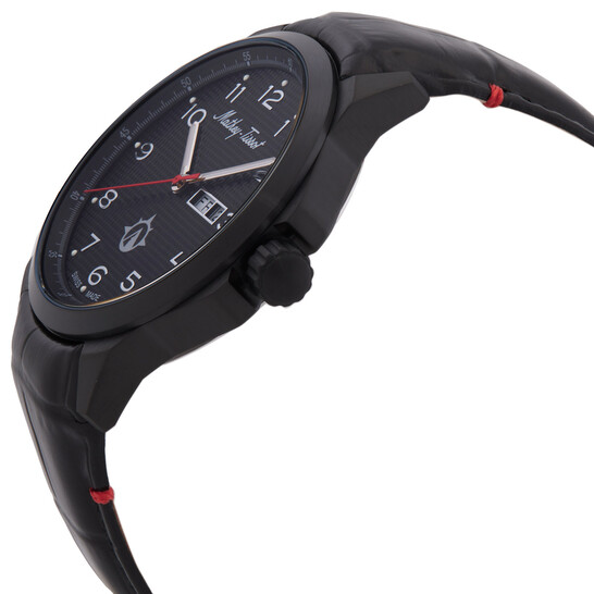 Mathey-Tissot Excalibur Quartz Black Dial Men's Watch MTWG2001104 ...