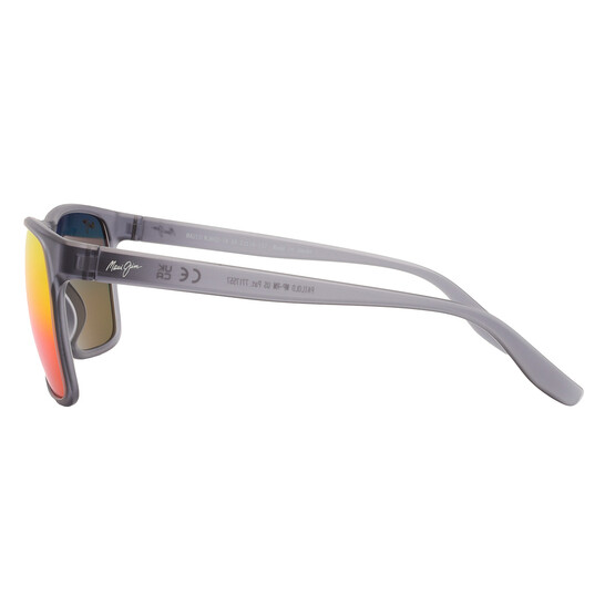 Maui Jim Pailolo Hawaii Lava Rectangular Sunglasses RM603-14 59 ...