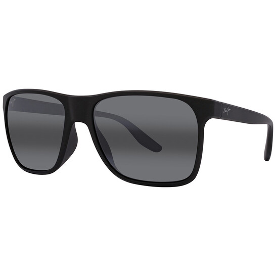 Maui Jim Pailolo Neutral Grey Rectangular Unisex Sunglasses 603-02 58 ...