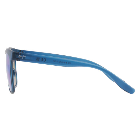 Maui Jim Pehu Blue Hawaii Square Unisex Sunglasses B602-03 55 ...