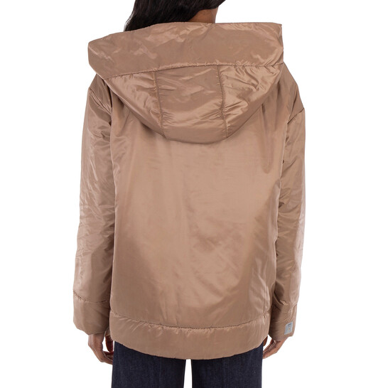 Max Mara Dali Hooded Padded Jacket, Brand Size 44 ( US Size 10 ...