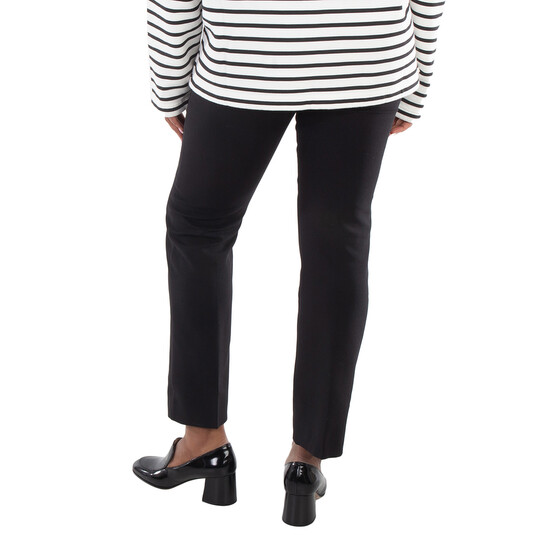 Max Mara Ladies Black Umanita Merino Wool Blend Trousers, Brand Size 42 ...