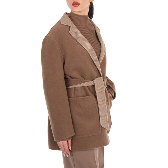 Max Mara Mirko Oversized Reversible Jacket, Brand Size 38 ( US Size 4 ...