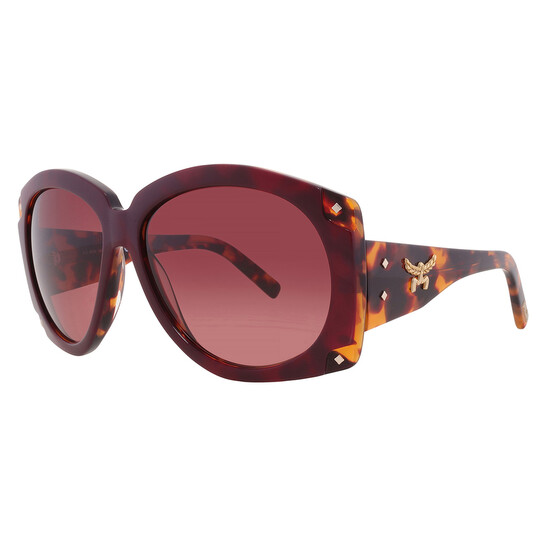 MCM Brown Gradient Oval Unisex Sunglasses MW0005 71F 61 889214552969 ...