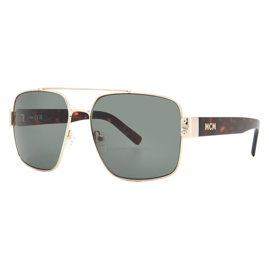 MCM Green Navigator Men's Sunglasses MW0008 32N 58 889214548788 ...