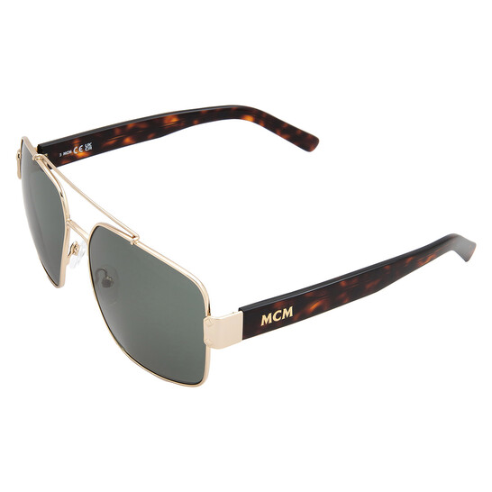 MCM Green Navigator Men's Sunglasses MW0008 32N 58 889214548788 ...
