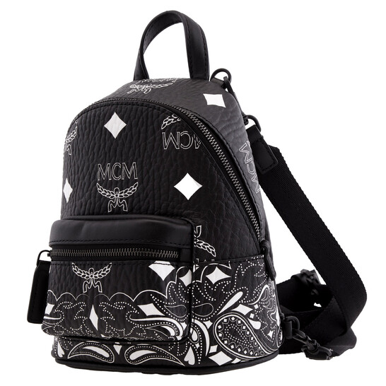 MCM Stark Bandana VI Mini Backpack MMKDAVE05BK001 8809865499521 ...