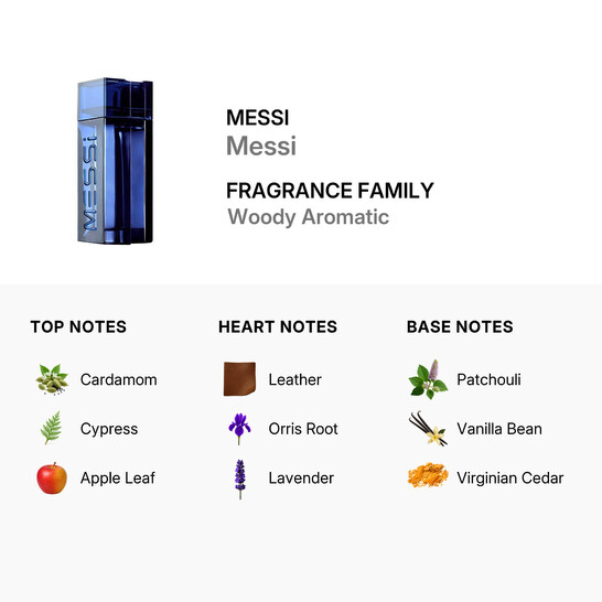 Messi Men's Messi EDP Spray 3.38 oz Fragrances 9349830100957 ...