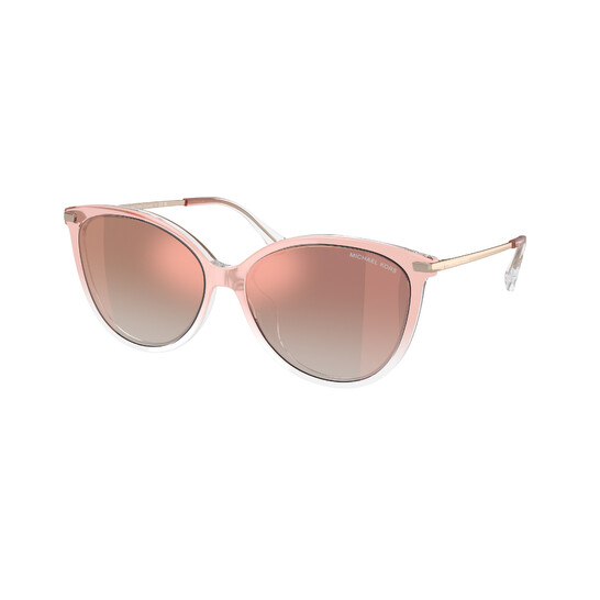 Michael Kors Dupont Rose Gold Gradient Cat Eye Ladies Sunglasses ...