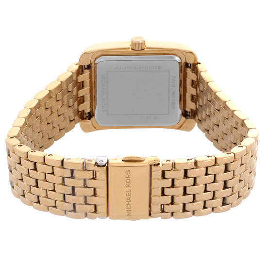 Michael Kors Emery Quartz Crystal White Dial Ladies Watch MK4826 ...