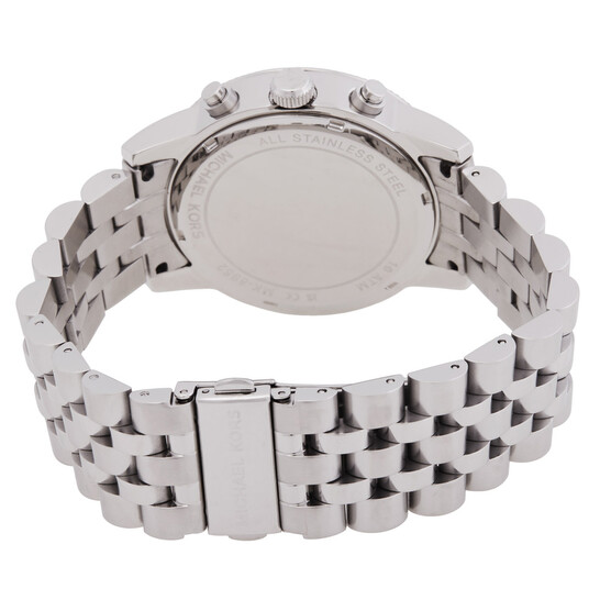 Michael Kors Hutton Chronograph Quartz Blue Dial Men's Watch MK8952 ...