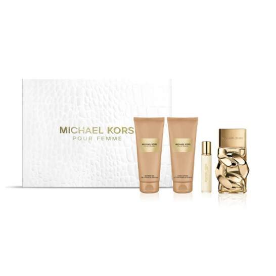 Michael Kors Ladies Pour Femme 4pcs EDP Gift Set Fragrances ...