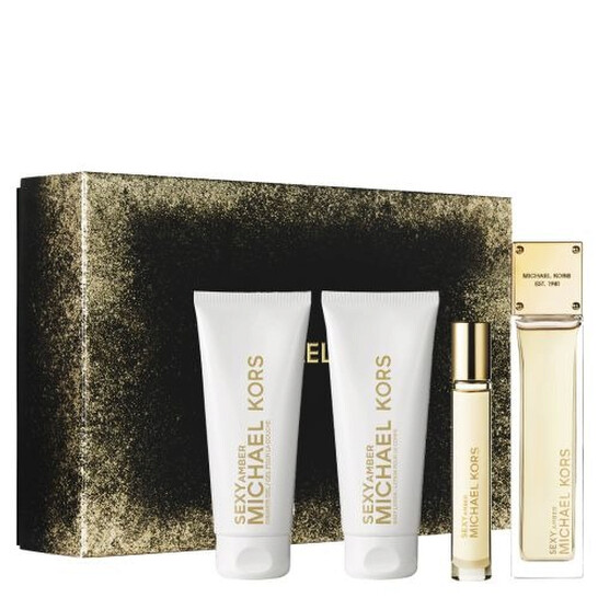 Michael Kors Ladies Sexy Amber Gift Set Fragrances 8011003885848 ...