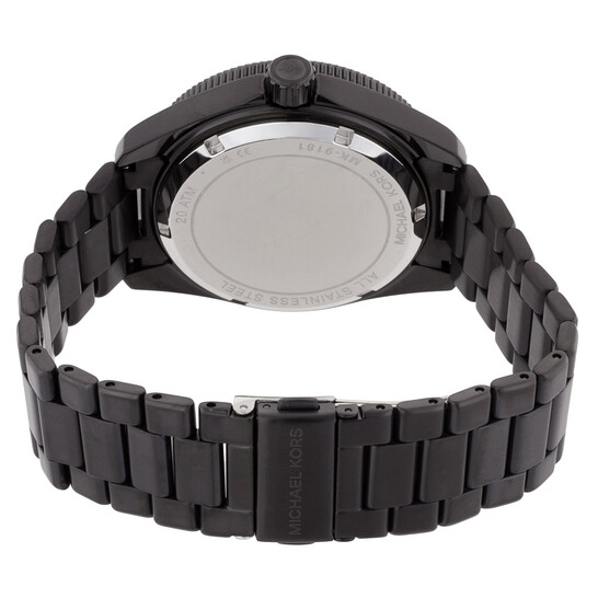 Michael Kors Maritime Quartz Black Dial Men's Watch MK9181 - Watches ...