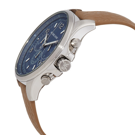 Michael Kors Pilot Chronograph Quartz Blue Dial Men's Watch MK9128 ...