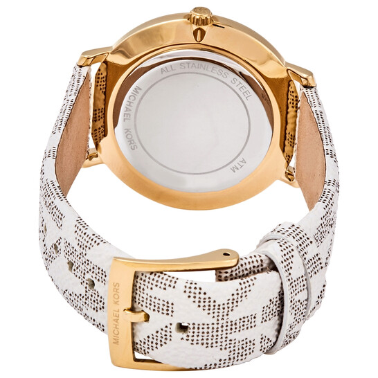 Michael Kors Pyper Quartz Crystal White Dial Ladies Watch MK2858 ...