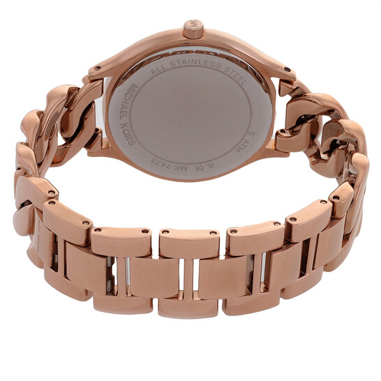 Michael Kors Runway Quartz White Dial Ladies Watch MK7473 - Michael ...