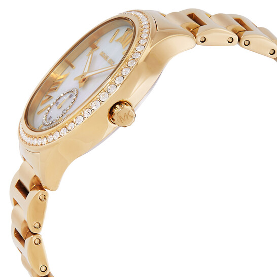 Michael Kors Sage Quartz White Dial Ladies Watch MK4805 796483644700 ...