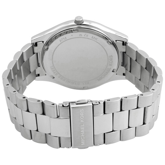 Michael Kors Slim Runway Black Dial Men's Watch MK8585 796483335622 ...