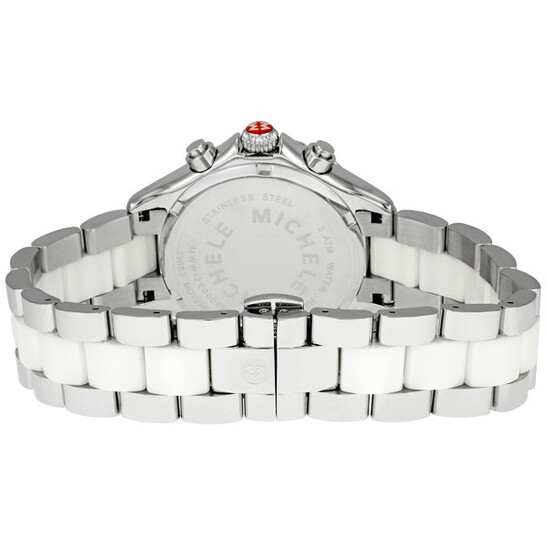 Michele Tahitian Ceramic White Ladies Watch MWW12E000002 099945427232 ...