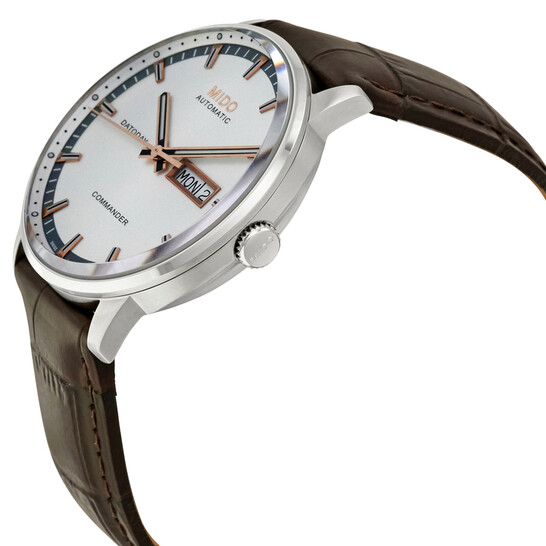 Mido Commander II Automatic Silver Dial Men's Watch M016.430.16.031.80 ...