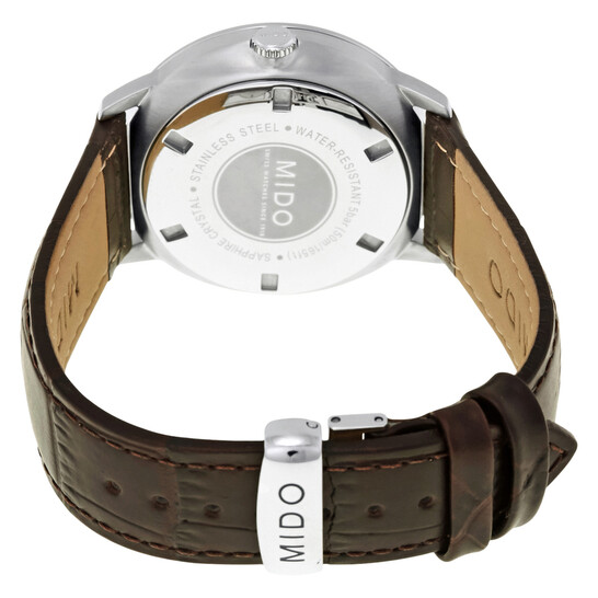 Mido Commander II Automatic Silver Dial Men's Watch M016.430.16.031.80 ...