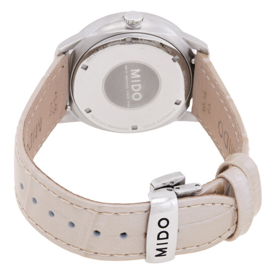 Mido Commander Lady Automatic Diamond Brown Dial Watch M0212071629600 ...