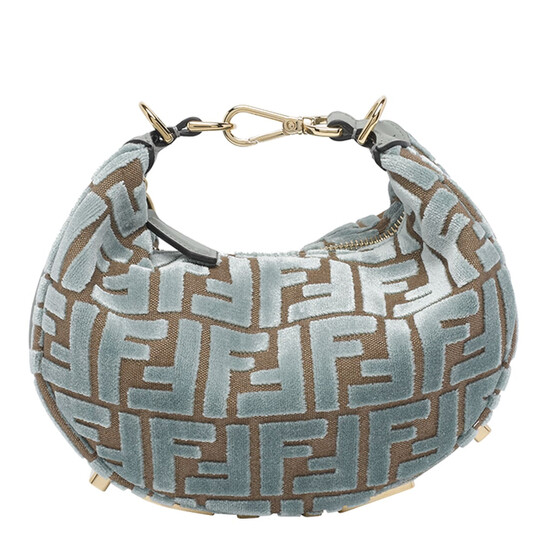 Fendi Mini Fendigraphy Hobo Bag 8BS081AT14F1SKB - Handbags - Jomashop