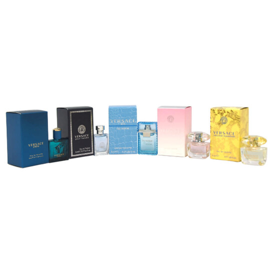 Versace Mini Set / Versace 5 Pc Men / Women Set (u) 8011003811328 ...