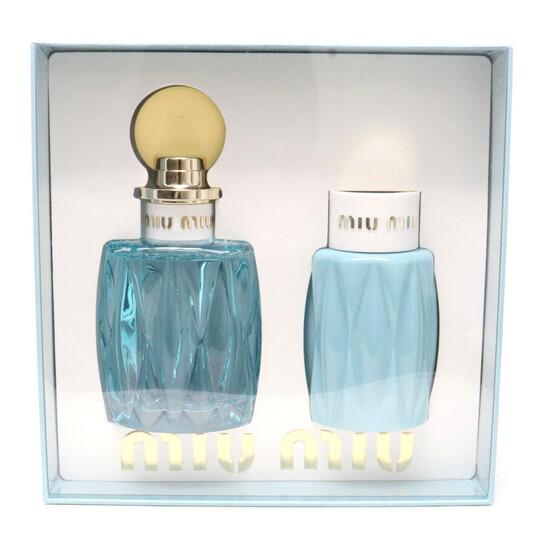 Miu Miu Ladies Leau Bleue Gift Set Fragrances 3616303472696 - Fragrances & Beauty, Leau Bleue ...