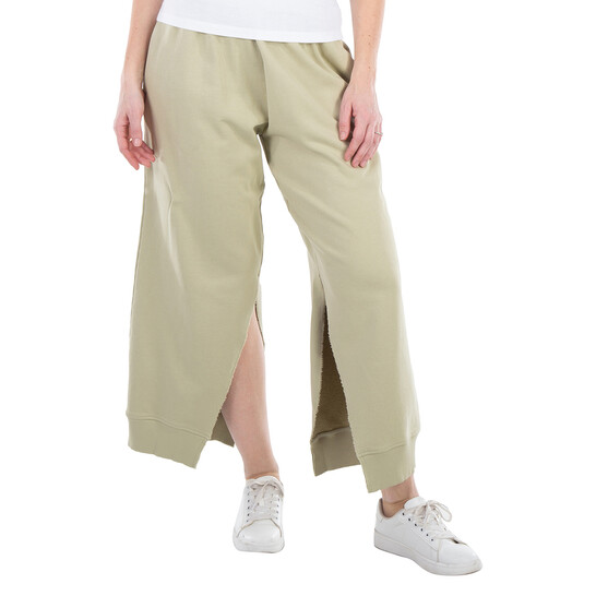 MM6 Vented Cotton Sweatpants, Size X-Small S52KA0489-PALE GREEN ...