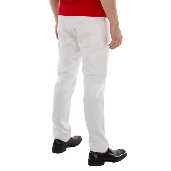 Moncler Genius White 1952 Cotton Jeans, Brand Size 48 (Waist Size 32 ...