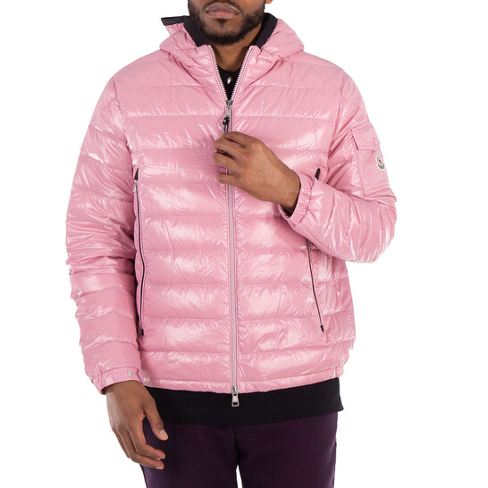 Moncler Quilted Logo-Print Padded Jacket, Brand Size 4 (X-Large ...