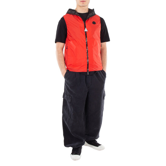 Moncler Reflective Logo Hooded Jacket, Brand Size 1 (Small ...
