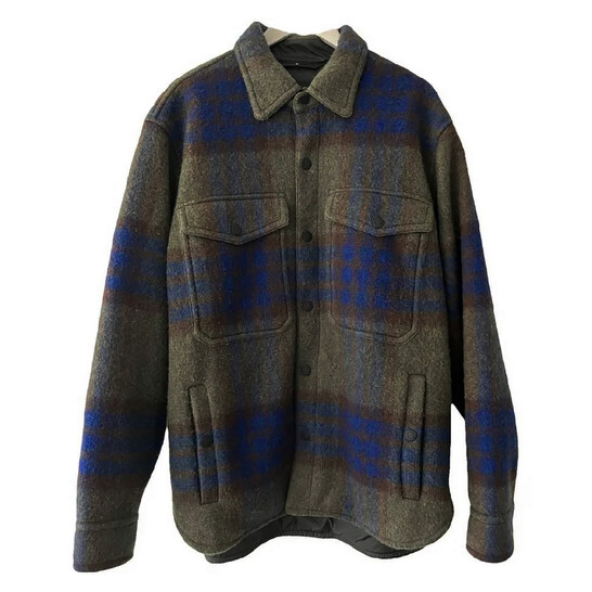 Moncler Waier Long Sleeves Drop Shoulders Shacket, Brand Size 1 (Small ...