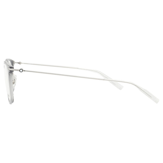 Montblanc Demo Rectangular Men's Eyeglasses MB0100O 002 52 889652279350 ...