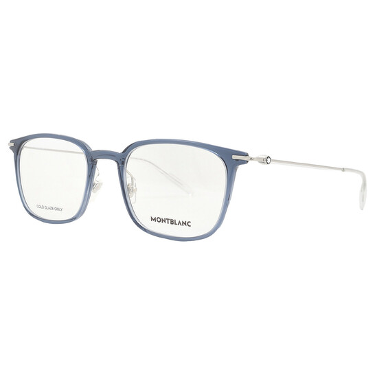 Montblanc Demo Square Men's Eyeglasses MB0100O 004 52 889652279633 ...