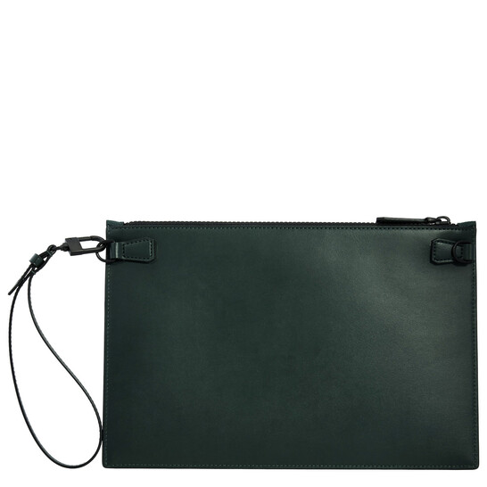 Montblanc Extreme 3.0 British Green Leather Pouch with Strap 129985 ...