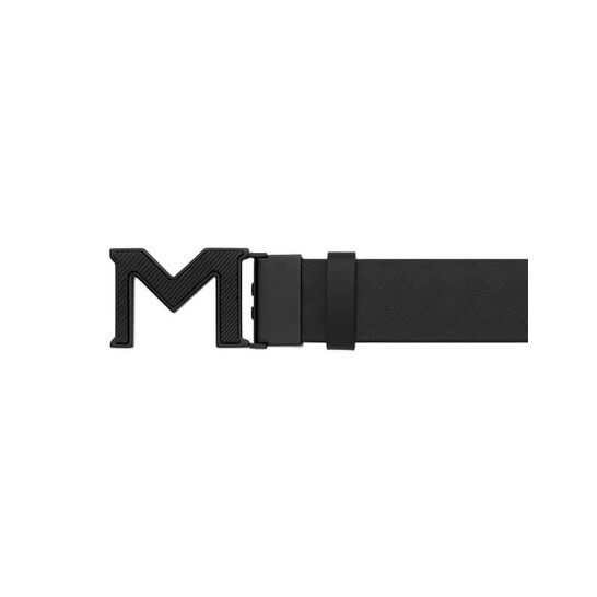 Montblanc M Buckle Extreme Reversible Leather Belt 198646 4062037805337 ...
