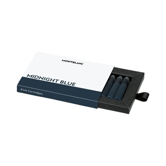 Montblanc Midnight Blue 8 Ink Cartridge 128199 4062037052212 - Fine ...