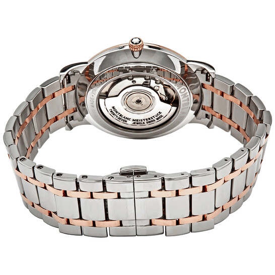 Montblanc Star Classique Silver Dial Automatic Men's Steel and 18kt ...