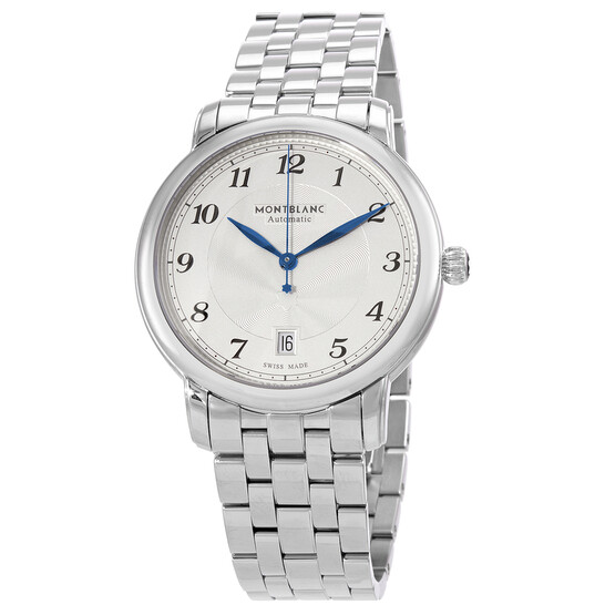 Montblanc Star Legacy Automatic Silver Dial Men's Watch 117323 ...