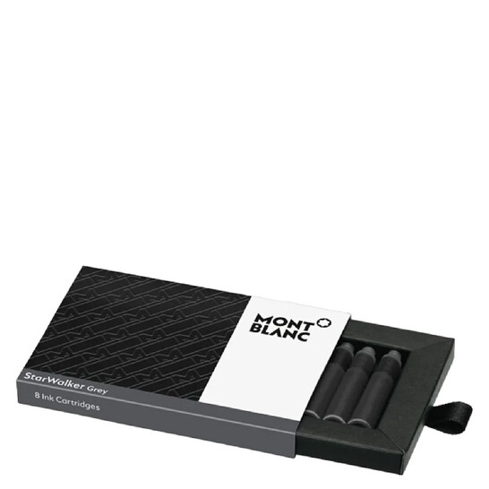 Montblanc StarWalker Gray 8 Ink Cartridges 128078 4062037047959 - Fine ...