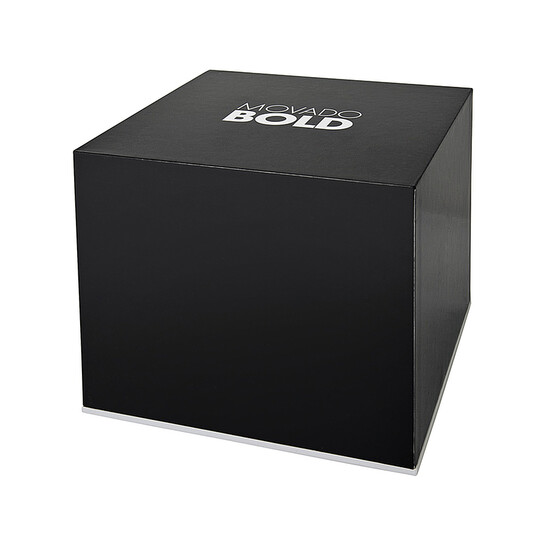 Movado Bold Large Black Dial Black TR90 Composite Men's Watch 3600047 ...