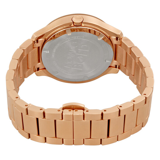 Movado Bold Rose Dial Rose Gold Ion-plated Ladies Watch 3600417 ...