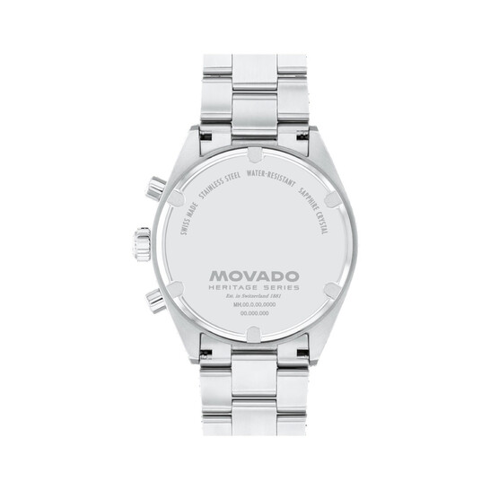 Movado Heritage Series Datron Chronograph Quartz Men's Watch 3650197 - Watches, Heritage Series ...