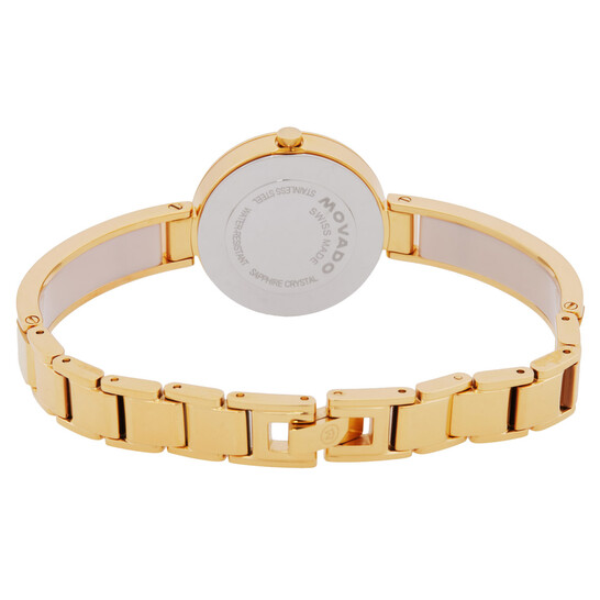 Movado Moda Quartz Pink Dial Ladies Watch 0607867 - Movado, Moda - Jomashop