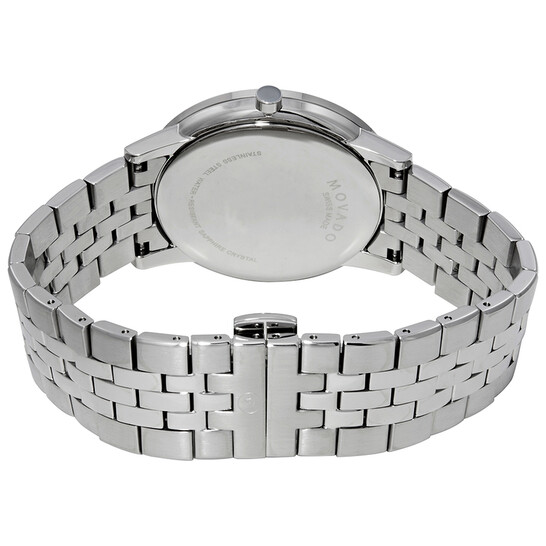 Movado Museum Classic Black Dial Men's Watch 0607199 885997252379 ...